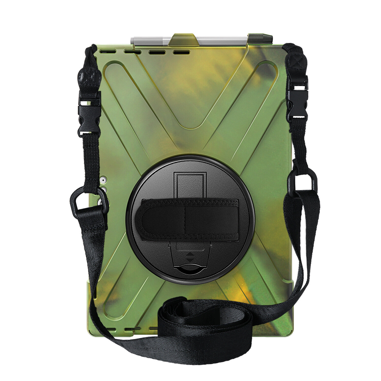 Противоударный чехол-бампер Чехол. ру с усиленной защитой углов и необычным экстремальным дизайном для Microsoft Surface Pro 7/ Surface 7+ Plus (202.