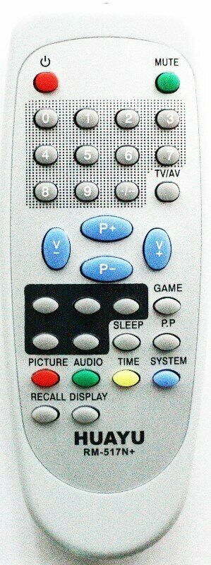 Пульт UNIVERSAL POLAR/SITRONICS RM-517N+ (корпус SITRONICS ABL-105)