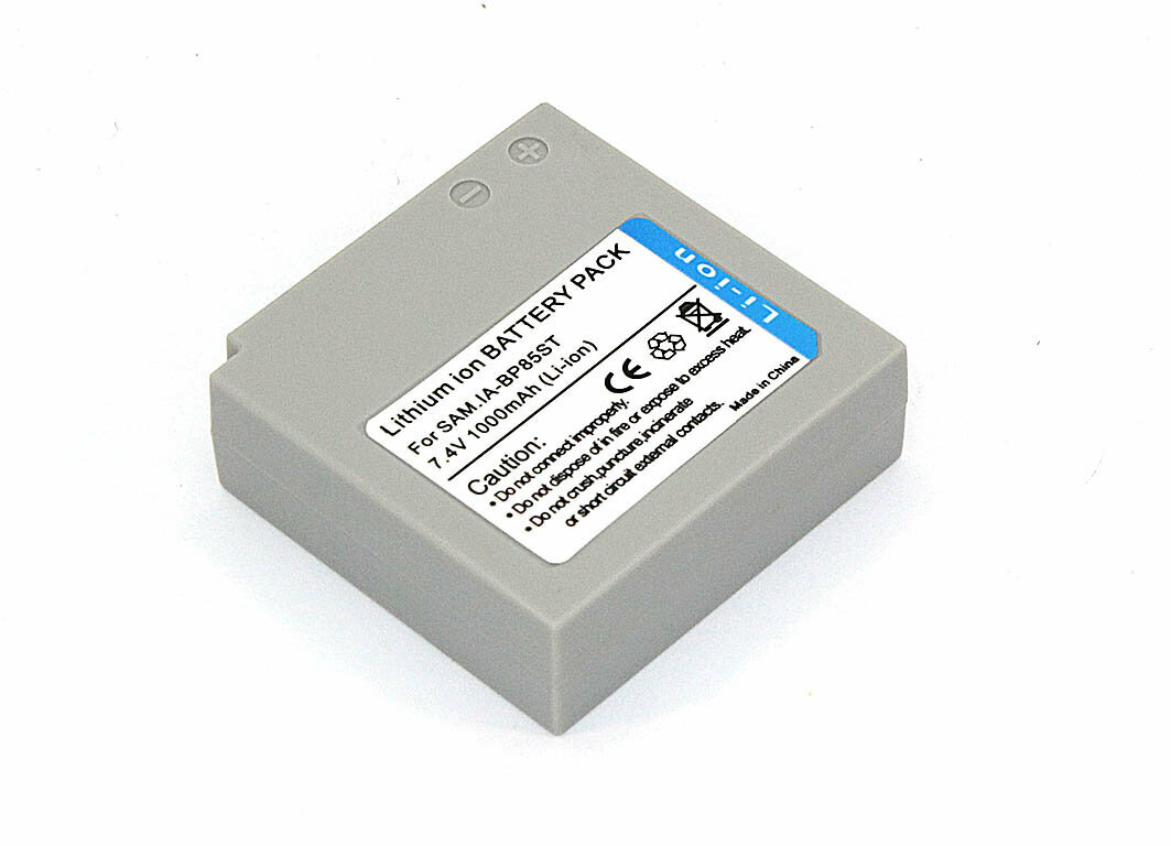 Аккумуляторная батарея для фотоаппарата Samsung HMX-H100 (IA-BP85ST) 7,4V 1000mAh
