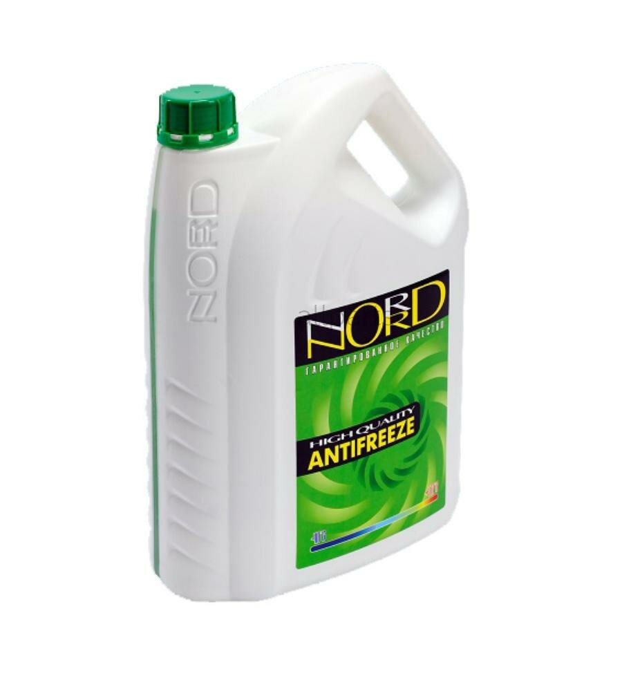 NORD NG 20362 Антифриз NORD High Quality Antifreeze готовый -40C зеленый 5 кг NG 20362
