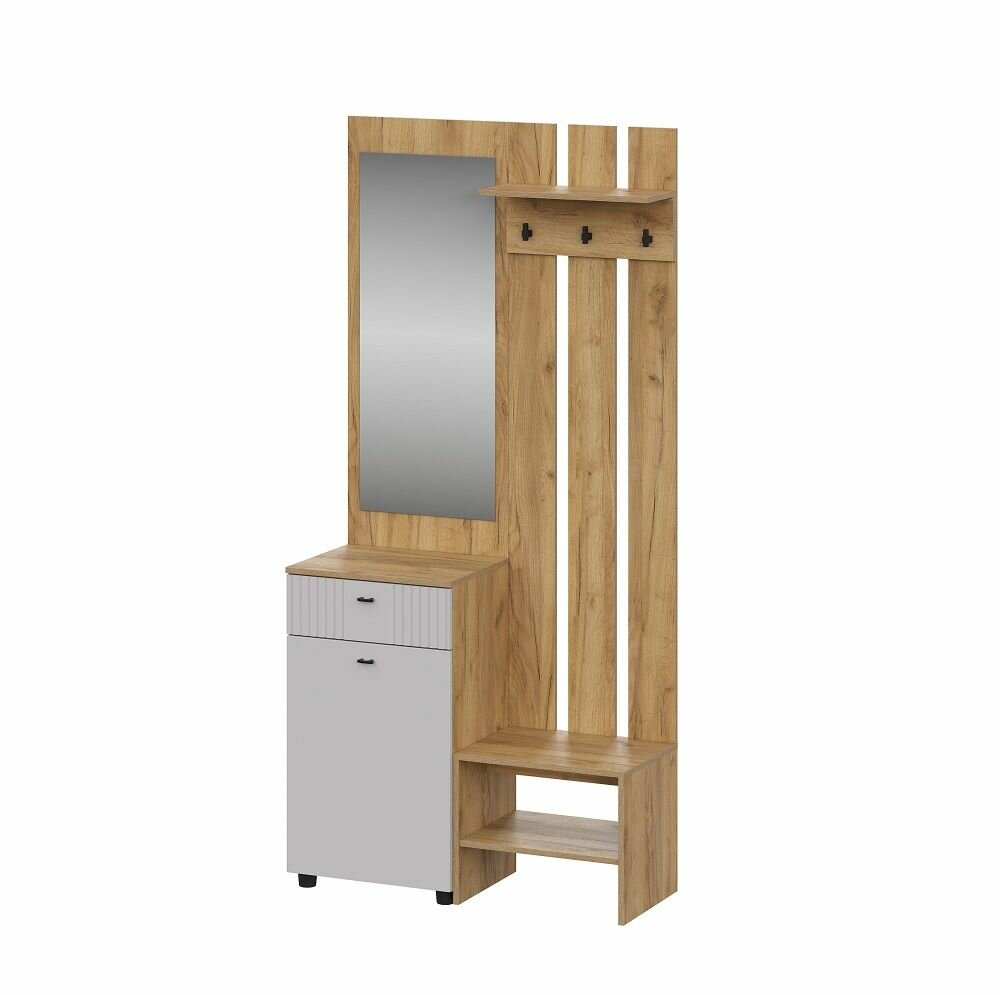 Мини-прихожая Тоскано, дуб золотой, нео