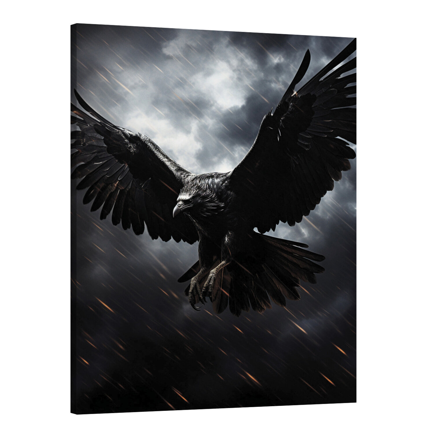 Интерьерная картина 50х70 "Воронье путешествие"