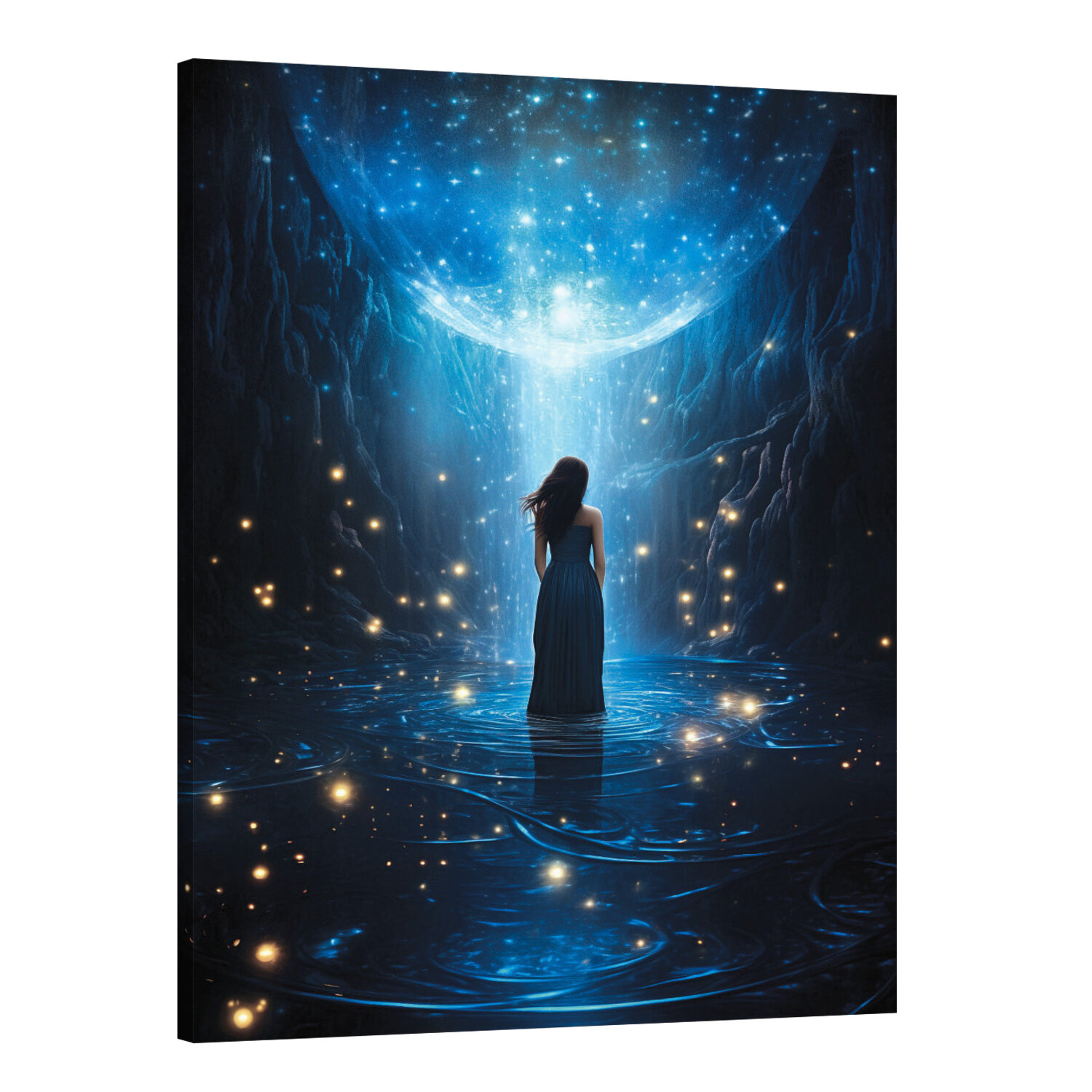 Интерьерная картина 50х70 "Зодиак: встреча с судьбой"