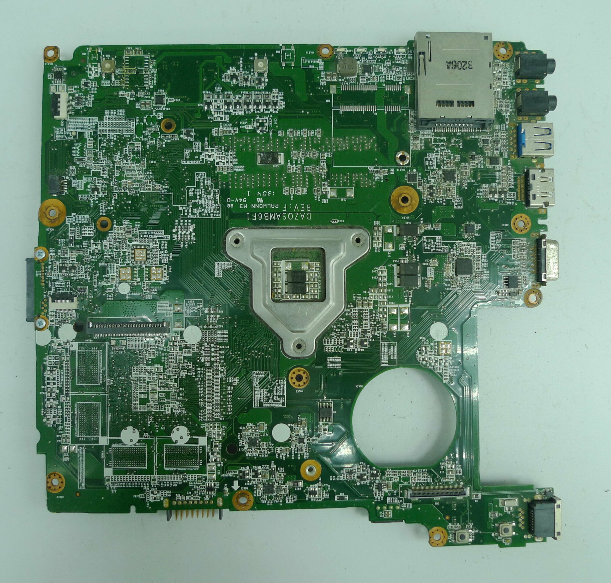 Материнская плата DAZQSAMB6F1 Rev:F для Acer (донор)
