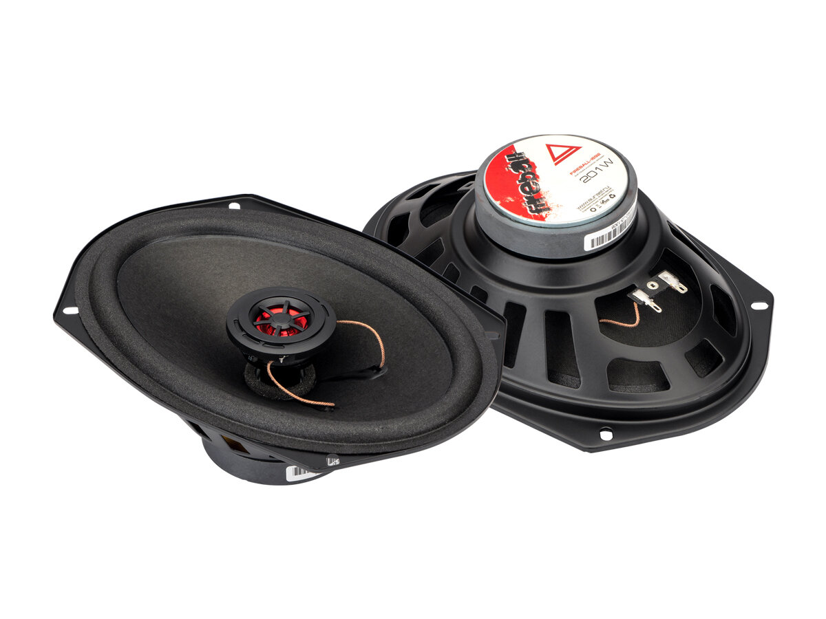 Коаксиальная акустика 2-полосная Aura FIREBALL-i692 6x9" (16x24см) / Колонки автомобильные 6х9/ Овалы