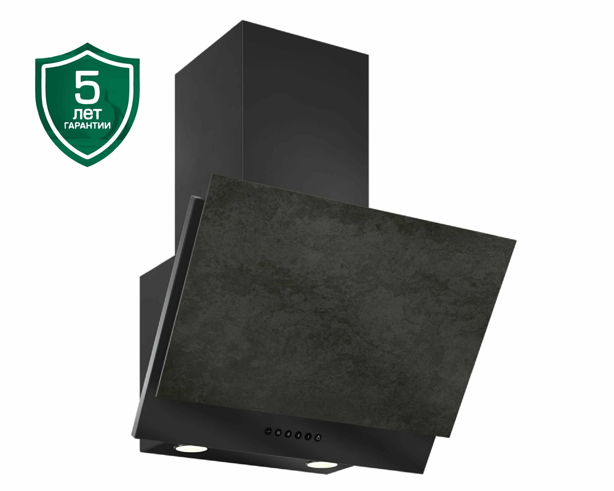 Кухонная вытяжка Elikor: Рубин Ceramics S4 90П-700-Э4Д, антрацит/сланец керамогранит