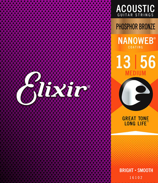 Струны для акустической гитары Elixir 13-56 16102