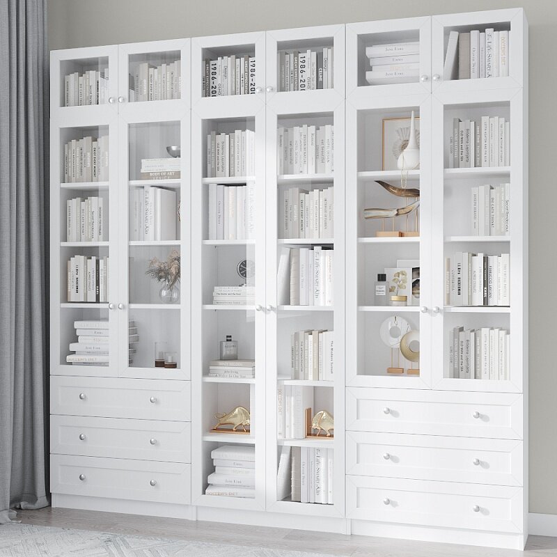 Шкаф книжный стеллаж Билли Billy по мотивам Икея Ikea - 54 240x30x237 для книг