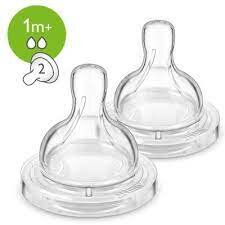Соска Philips AVENT Anti-colic SCF632/27 силиконовая 1м+, 2 шт.