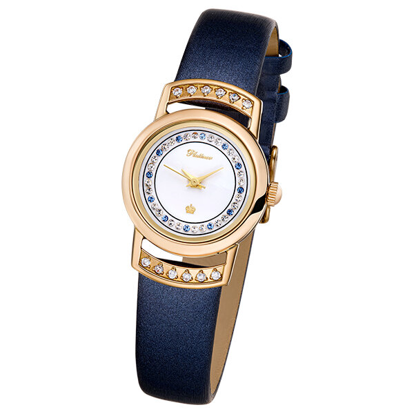 Наручные часы, золото, фианит