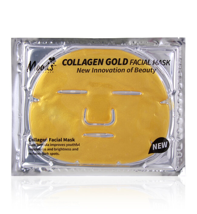 Гидрогелевая маска для лица MOODS "Collagen Gold" с биоактивным золотом и коллагеном 60 гр.