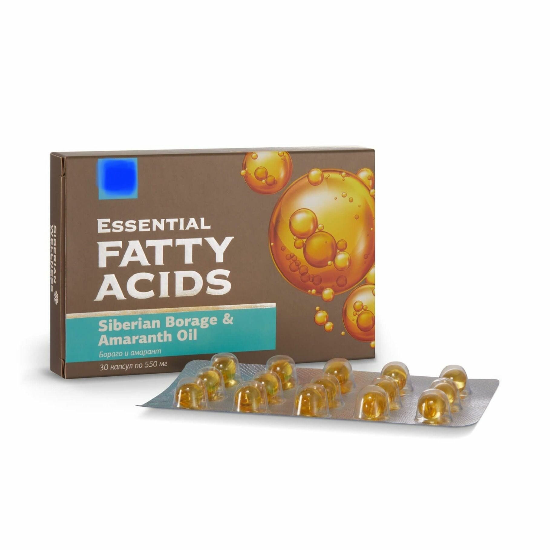 Бораго и амарант Essential Fatty Acids, Сибирское здоровье, 60 капсул