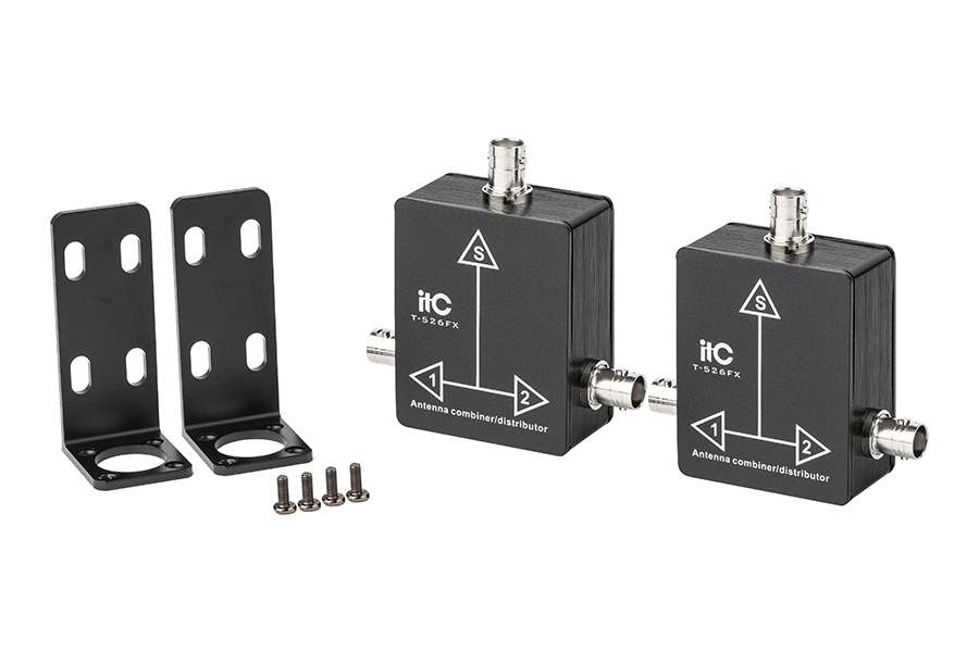 Комбайнер [T-526FX] ITC , антенный 1:2, всенаправленный, совместимы только с антенной дистрибуцией серии T-526, в комплекте 2 штуки, цена указана за комплект