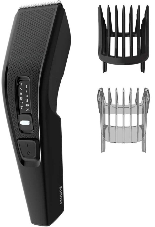 Машинка для стрижки Philips HC3510/15, питание от сети, черная.