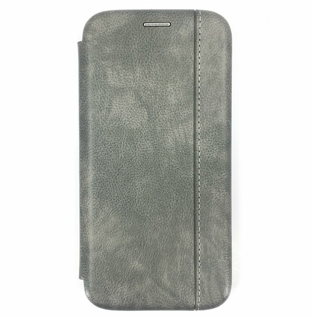 Чехол-книжка для Nokia 7.1 (New 2 Case, серый)