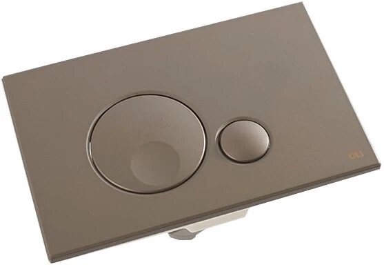 Кнопка смыва OLI Globe 152953 для инсталляции, серый