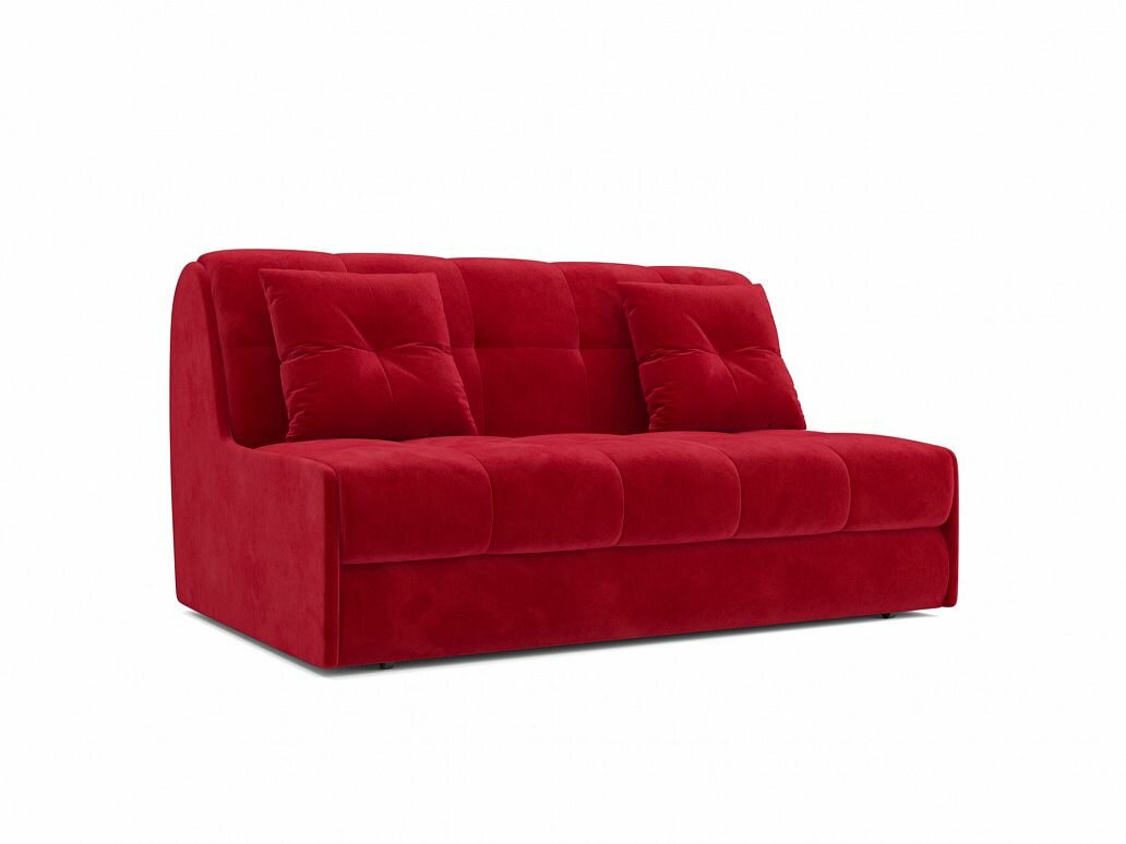 Meblevka Диван аккордеон Барон 2 140x200 микровелюр красный