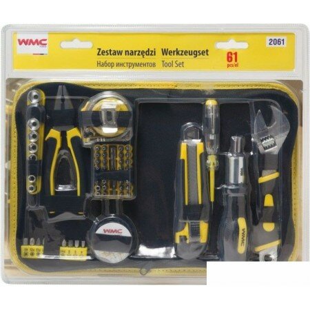 Набор домашнего мастера WMC Tools 2061 (61 предмет)