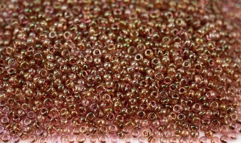Бисер Gamma 4, Чехия 10/0, D252 (48095) бежево-коричневый, 5гр.1шт.