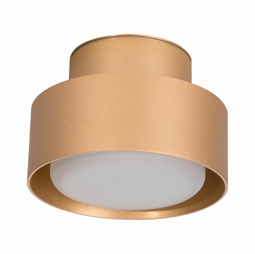 Светильник потолочный Feron HL367 Barrel AURA 12W 230V GX53 золото IP44 48408