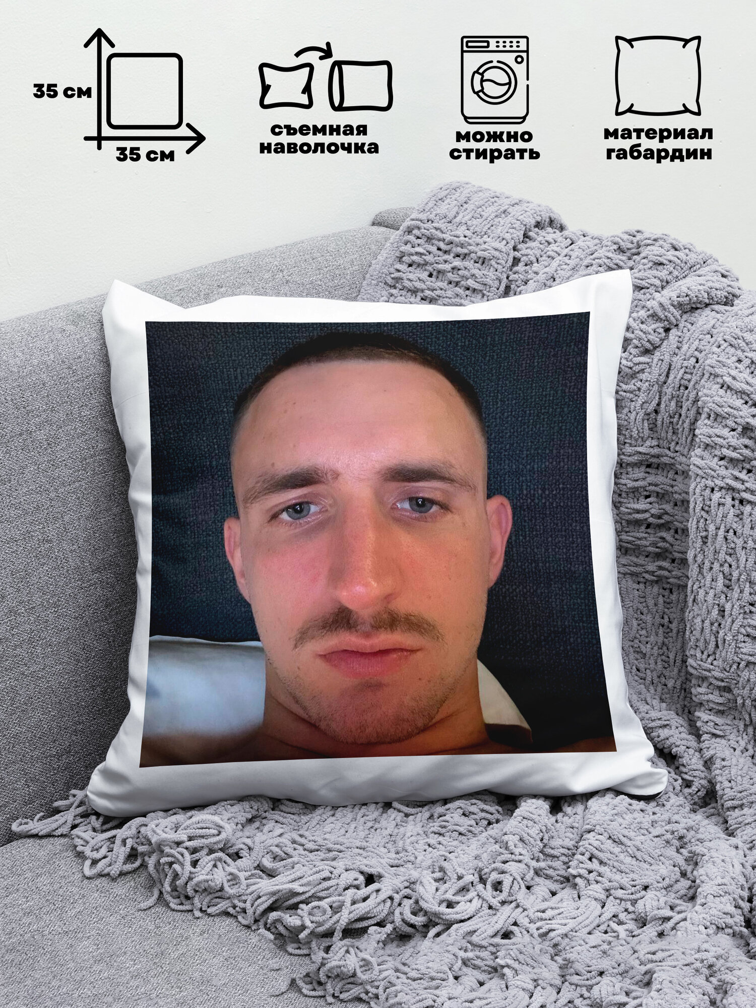 Подушка / Блогер / Михаил Литвин