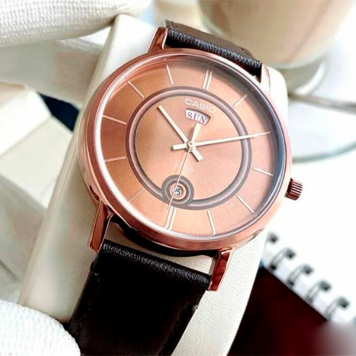 Наручные часы CASIO Collection, коричневый — фото 1