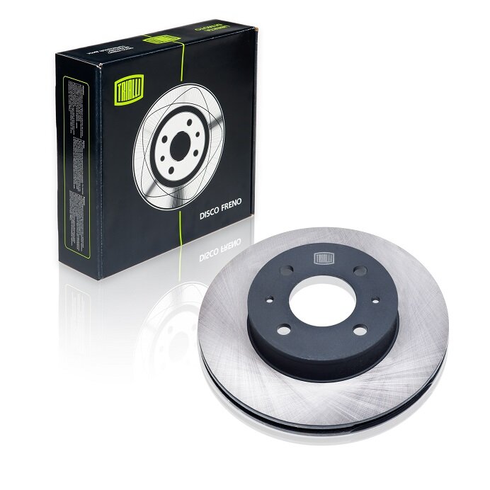 Диск тормозной передний для автомобиля Hyundai, TRIALLI DF 084102 (1 шт.)