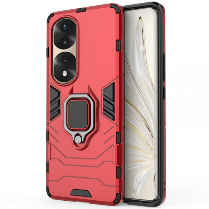 Transformer Ring Противоударный чехол под магнитный держатель для Honor 70 Pro
