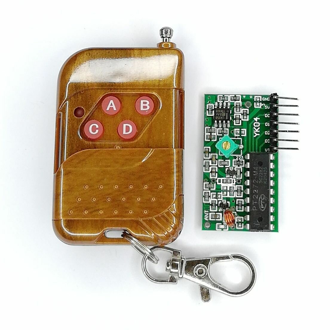 Комплект 4-канального приемника и передатчика IC 2262/2272 (315 МГц)