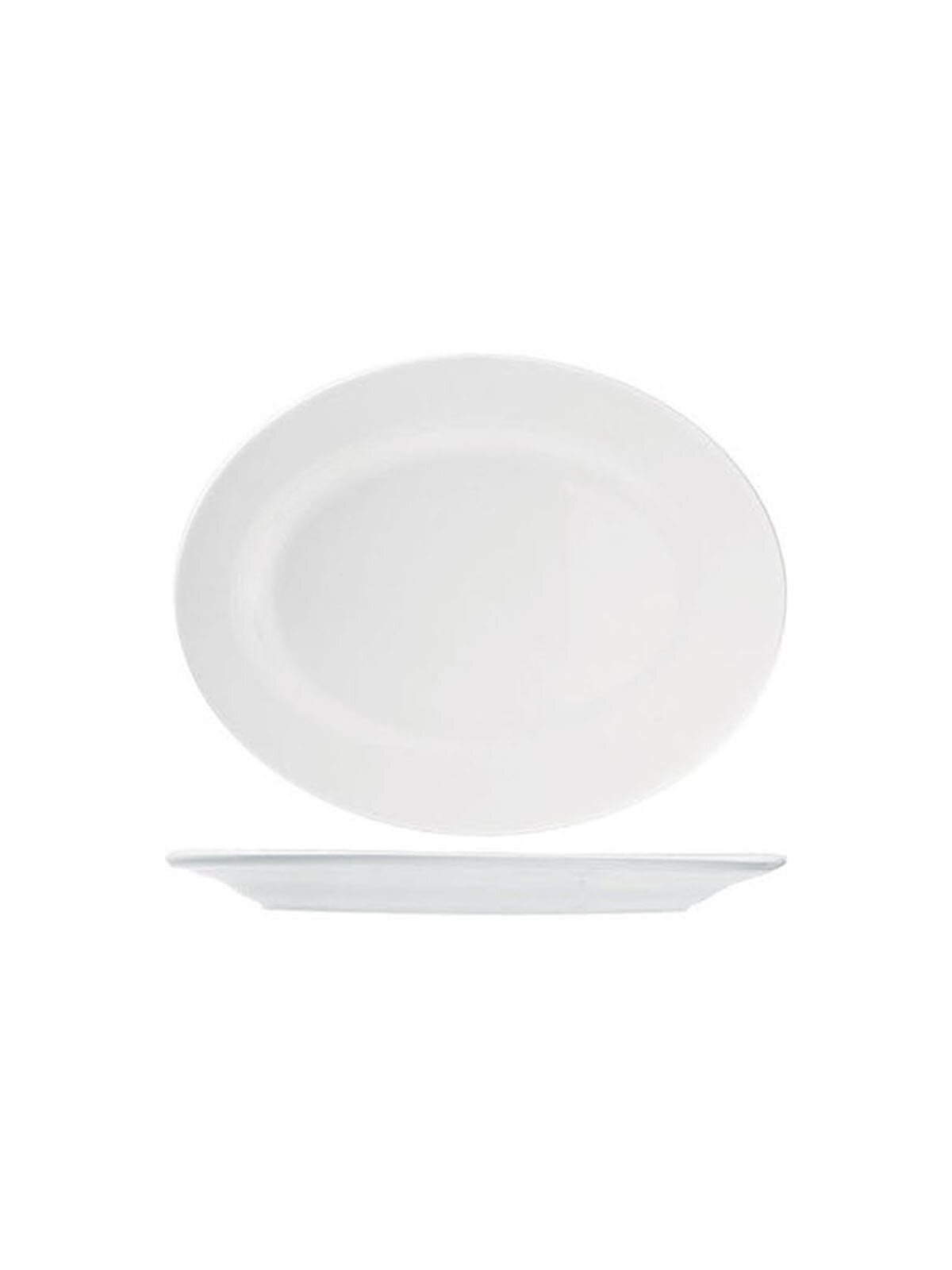 Блюдо овальное набор 2 шт Kunstwerk, фарфоровые, 26 см