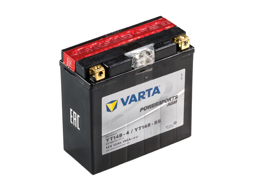 Аккумулятор VARTA Powersports AGM 512 903 013 A514