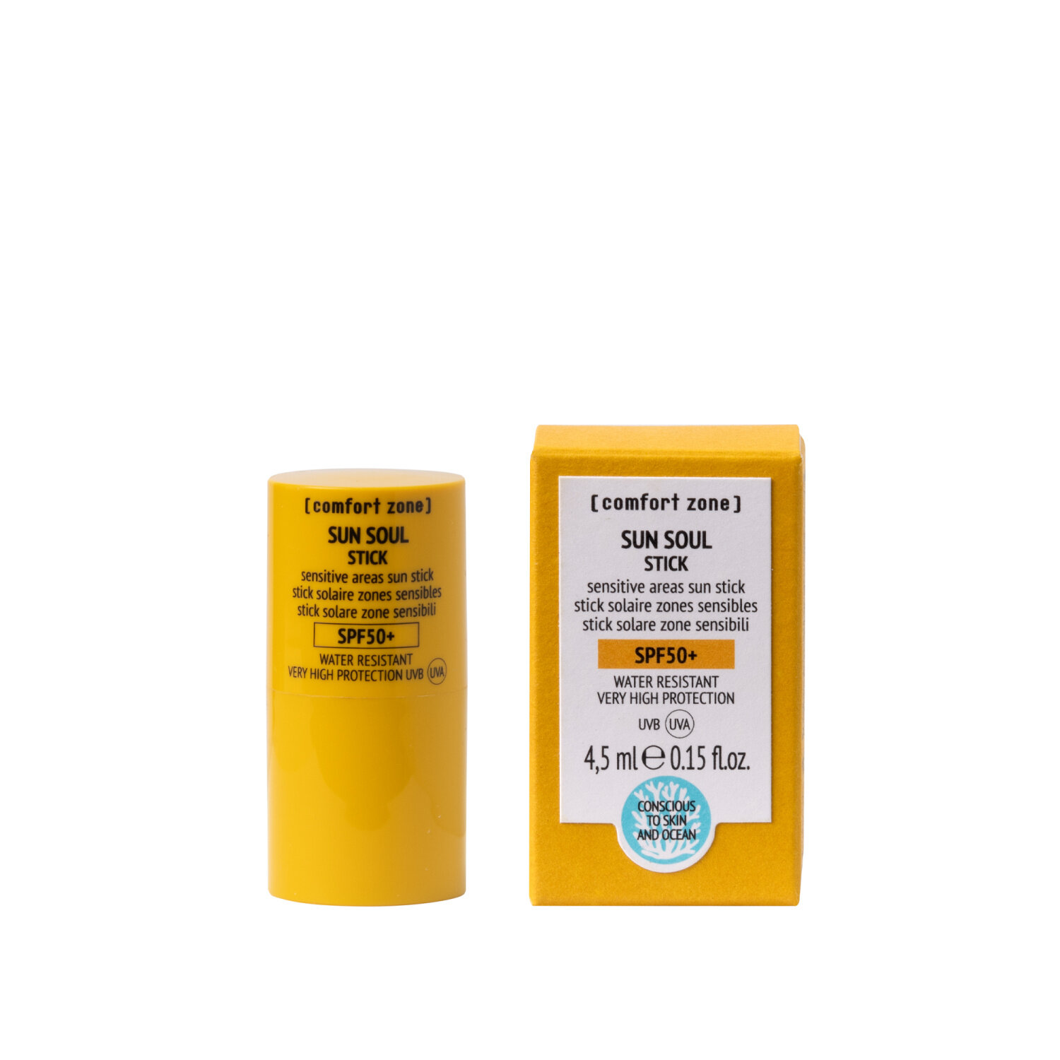 Comfort Zone Солнцезащитный стик SPF50 Sun Soul Stick SPF50 4,5ml