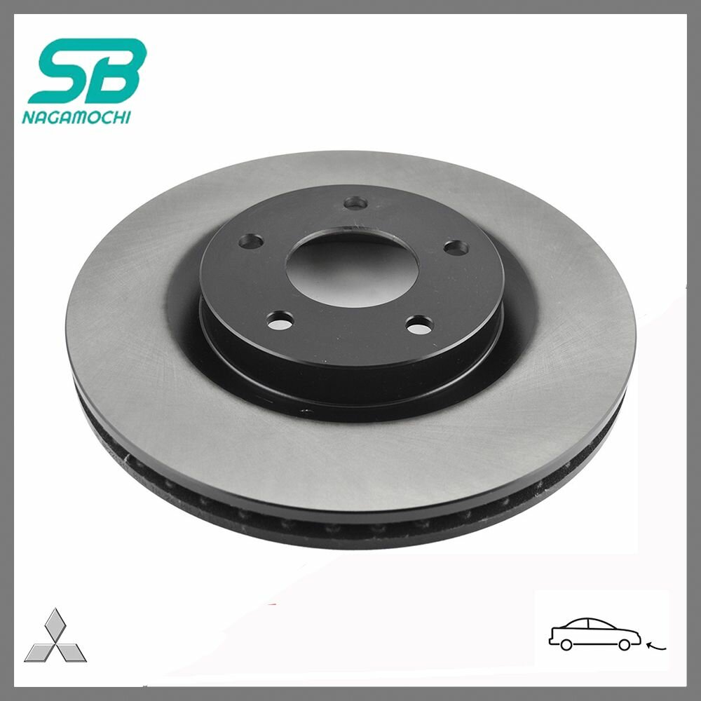 Диск тормозной передний SB NAGAMOCHI BR23130T для а/м Mitsubishi Lancer (CX, CY) 276x26