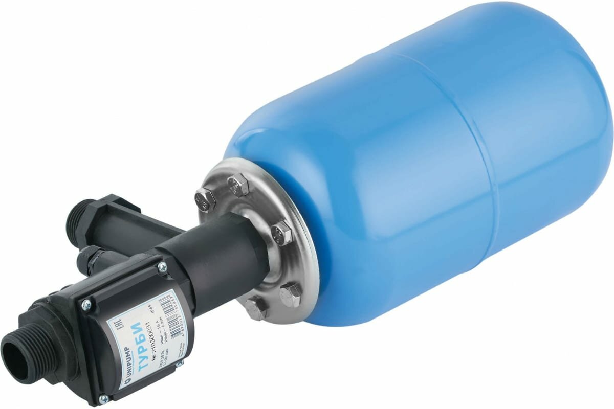 Unipump 15364 Комплект автоматики акваробот турби с гидроаккумулятором 5 л.