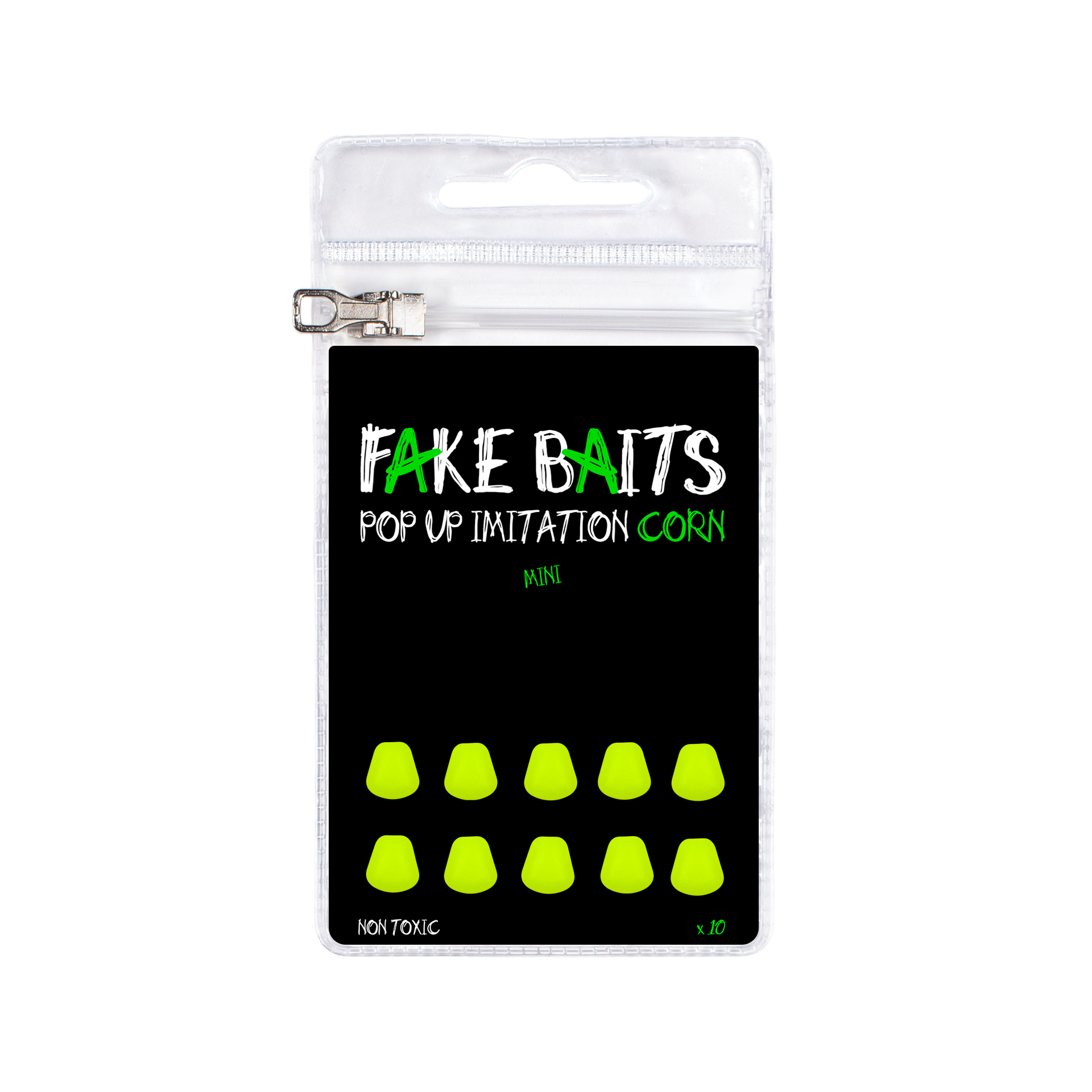 Искусственная кукуруза плавающая Fake Baits Mini лимонная флюро