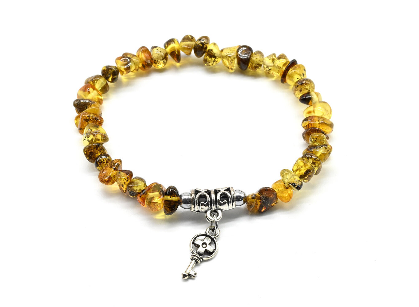 Браслет, янтарь