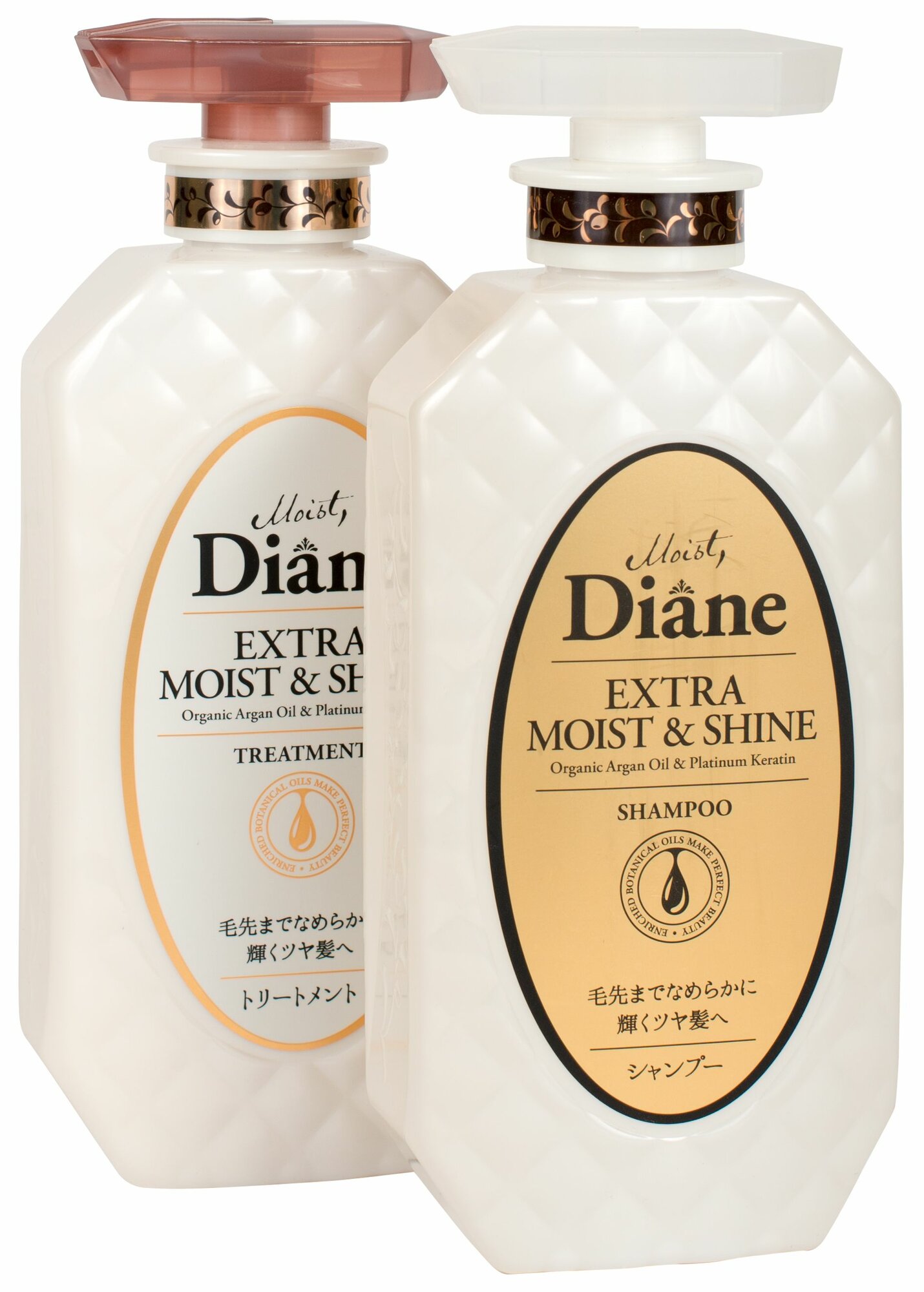 Набор средств по уходу за волосами Moist Diane Шампунь+Бальзам Увлажнение 2*450 мл