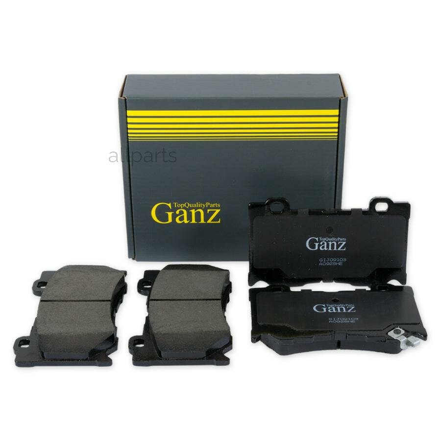 GANZ GIJ09103 Колодки тормозные передние для INFINITI FX35/FX37/FX50/G37/NISSAN Z350 08-> GANZ GIJ09103