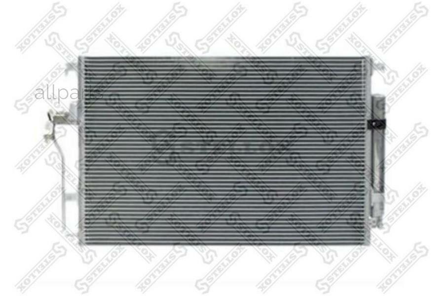 STELLOX 8728002SX радиатор кондиционера! 680x460x16 \MB Sprinter III 06>