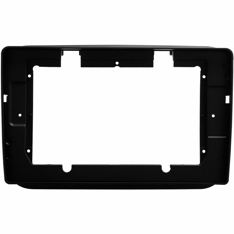 Рамка переходная 10.2" c проводкой Skoda Fabia 2 2007-2014 черная для Android магнитол 2 din