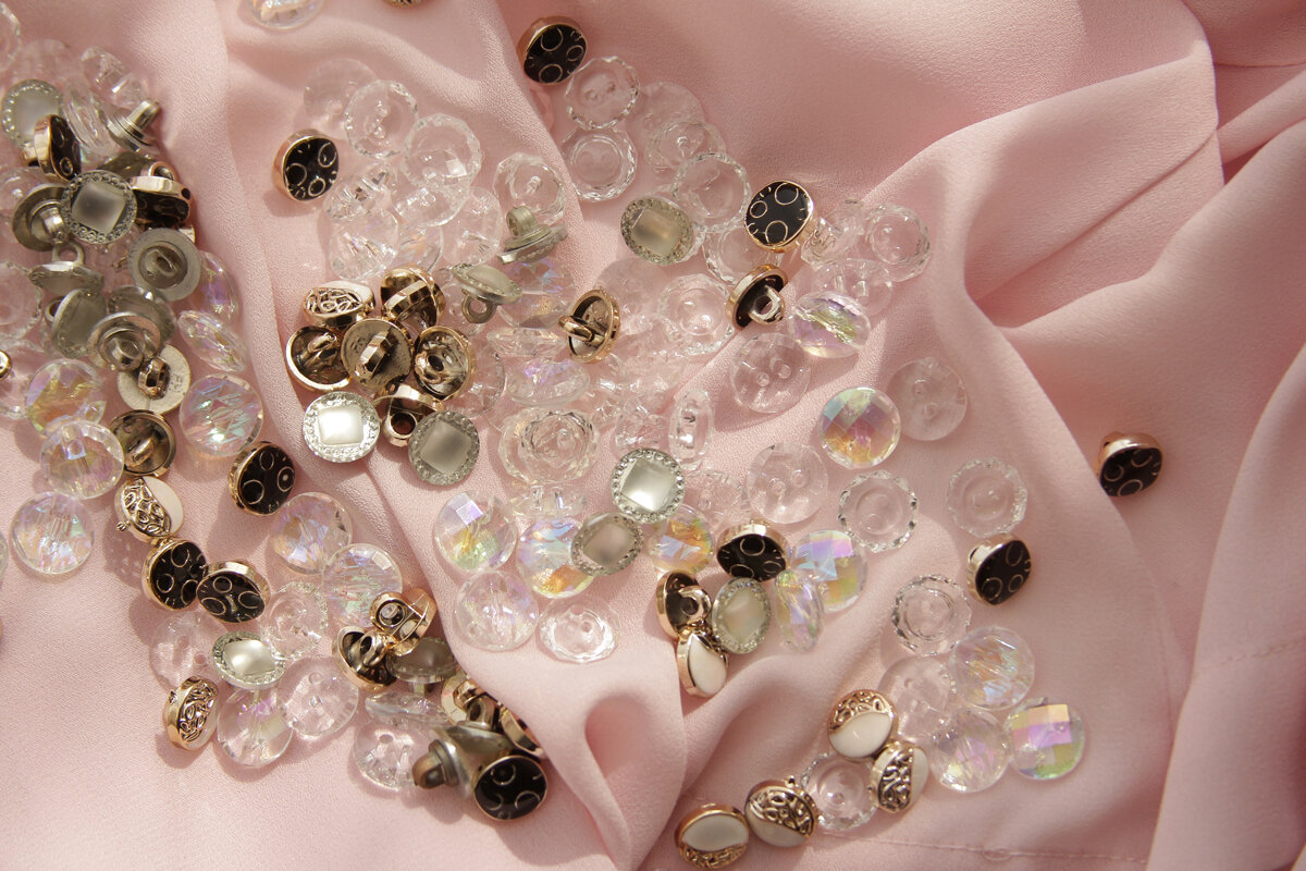 Пуговица рубашечная блузочная Gamma 20 (12 мм), цвет № D234 оранжевый