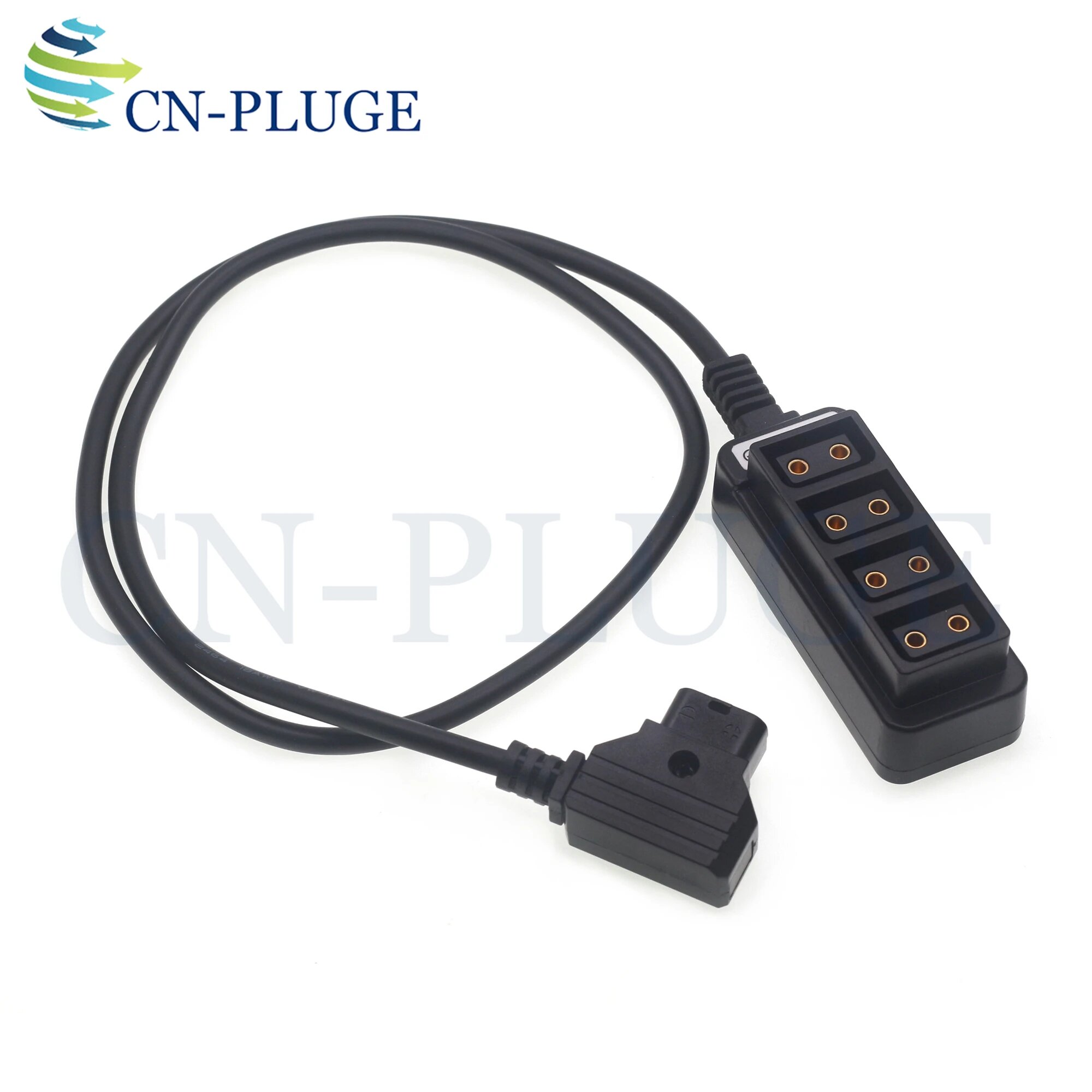 SZYingXian DTAP Fourway Splitter распределитель питания 30cm, черный