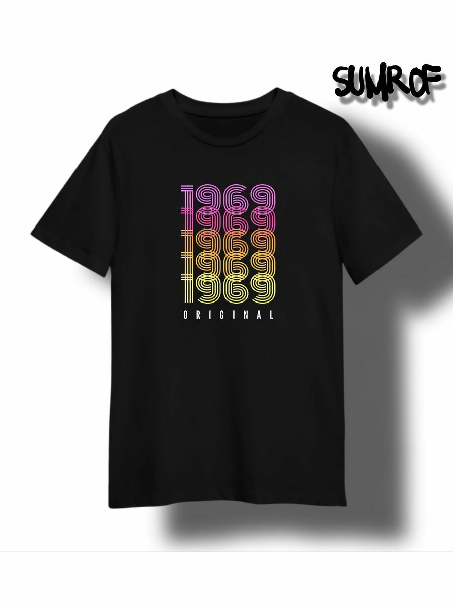 Футболка с надписью 1969 original оригинал