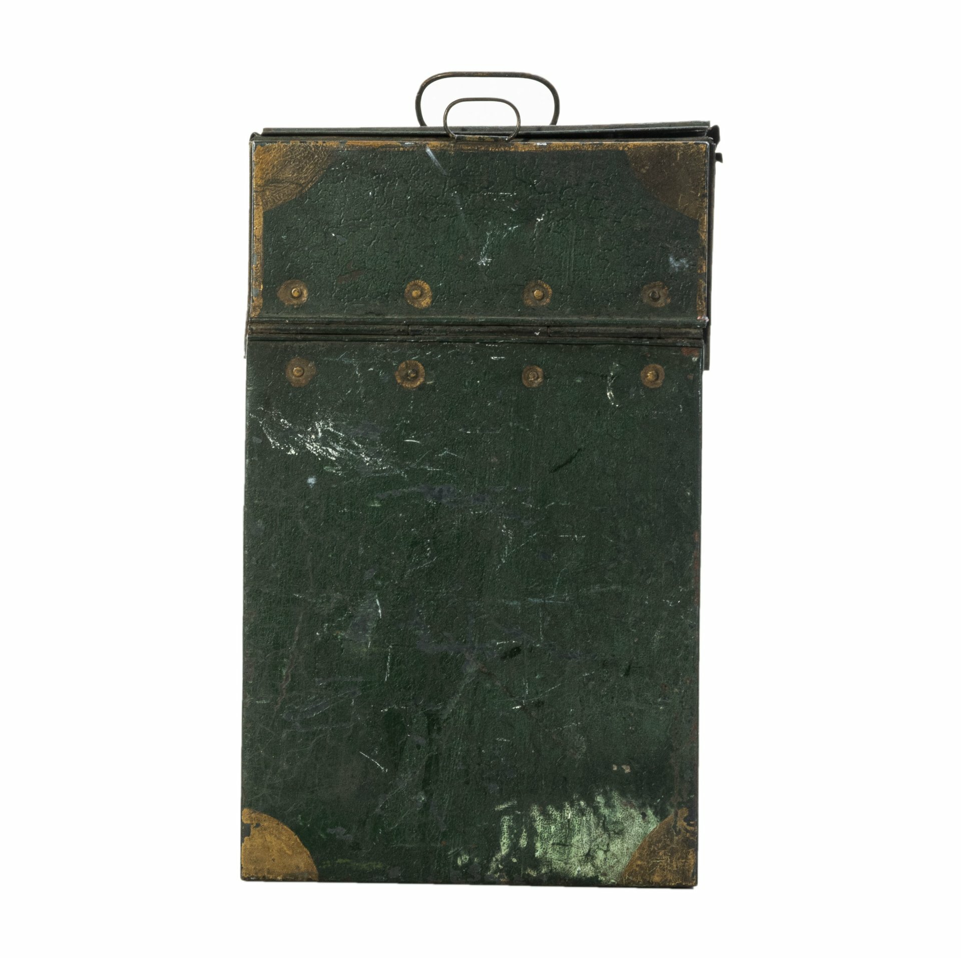 Дорожный сундук - сейф, металл, крашение, Российская империя, 1880-1900 гг.