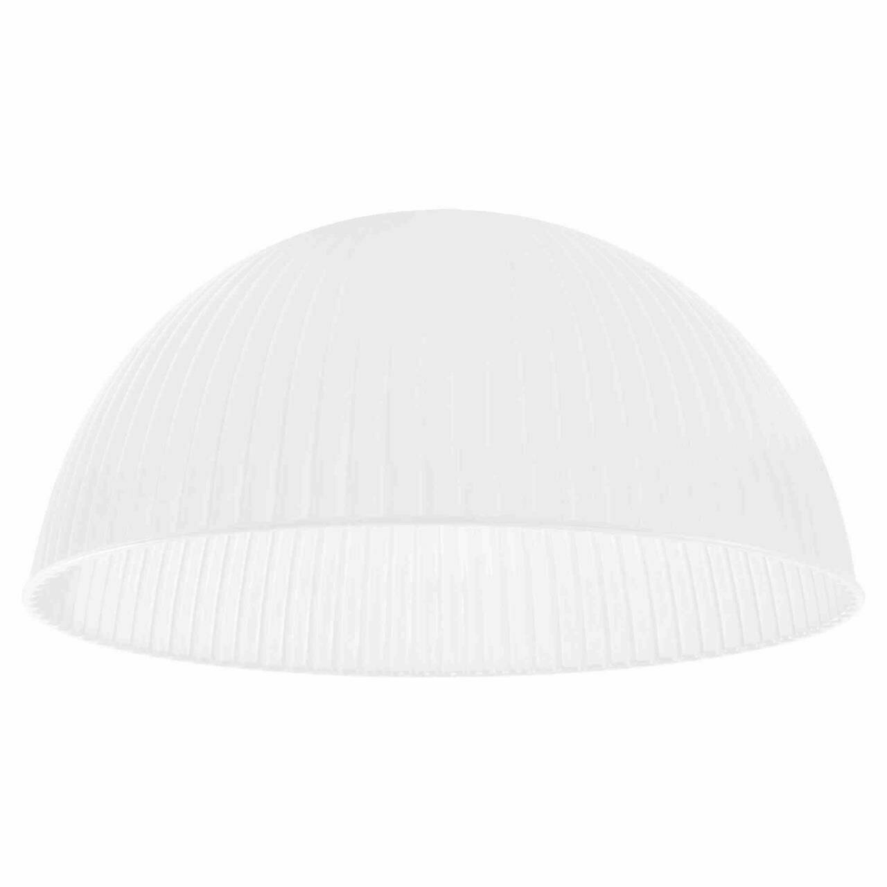 16-32 (1840 Белый) Плафон для светильника, белый, макс. 15Вт, Е27, Ø400х180мм, установочное отверстие Ø40мм, пластик