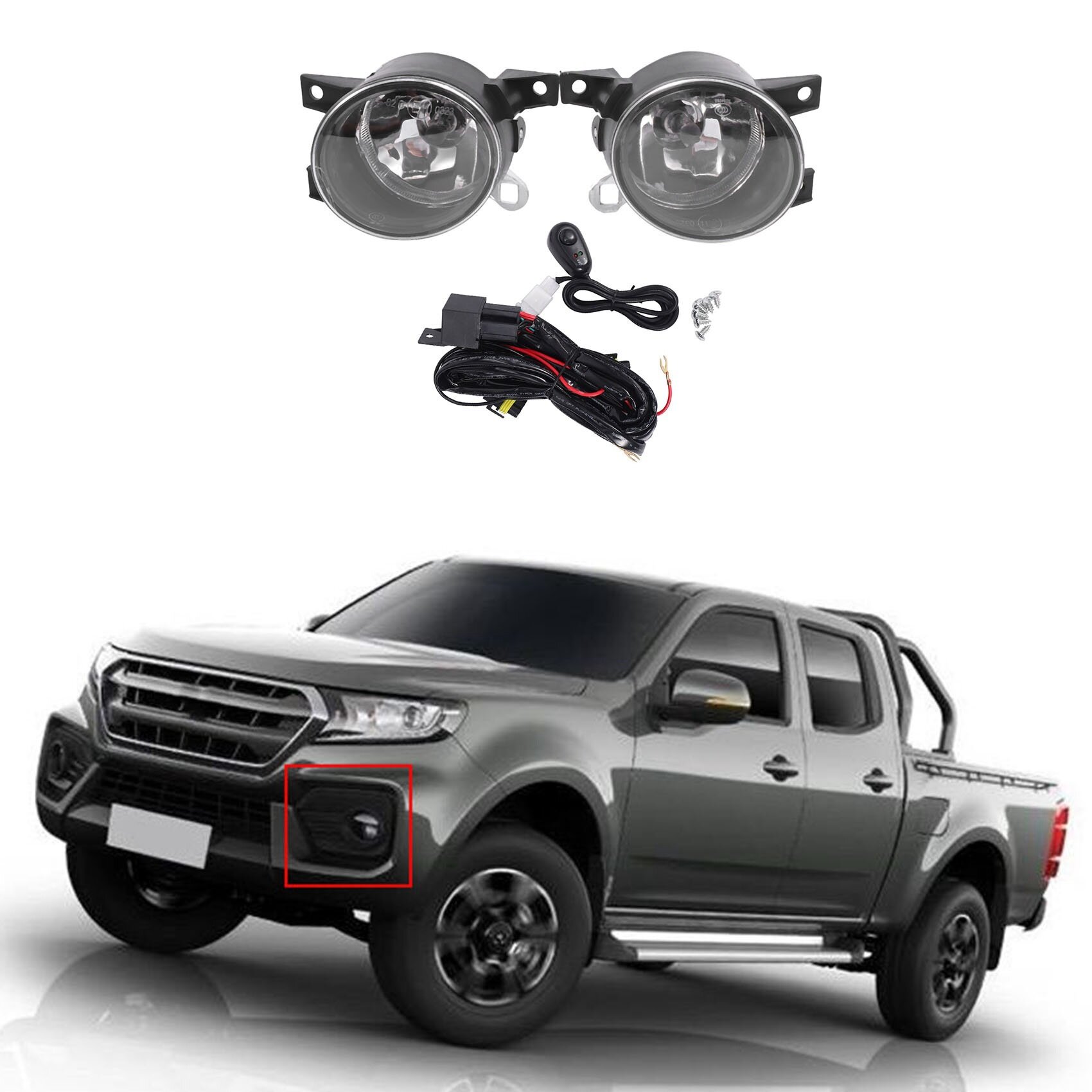 Противотуманная фара переднего бампера автомобиля MyPads для GWM Great Wall Wingle 7 Wingle 5