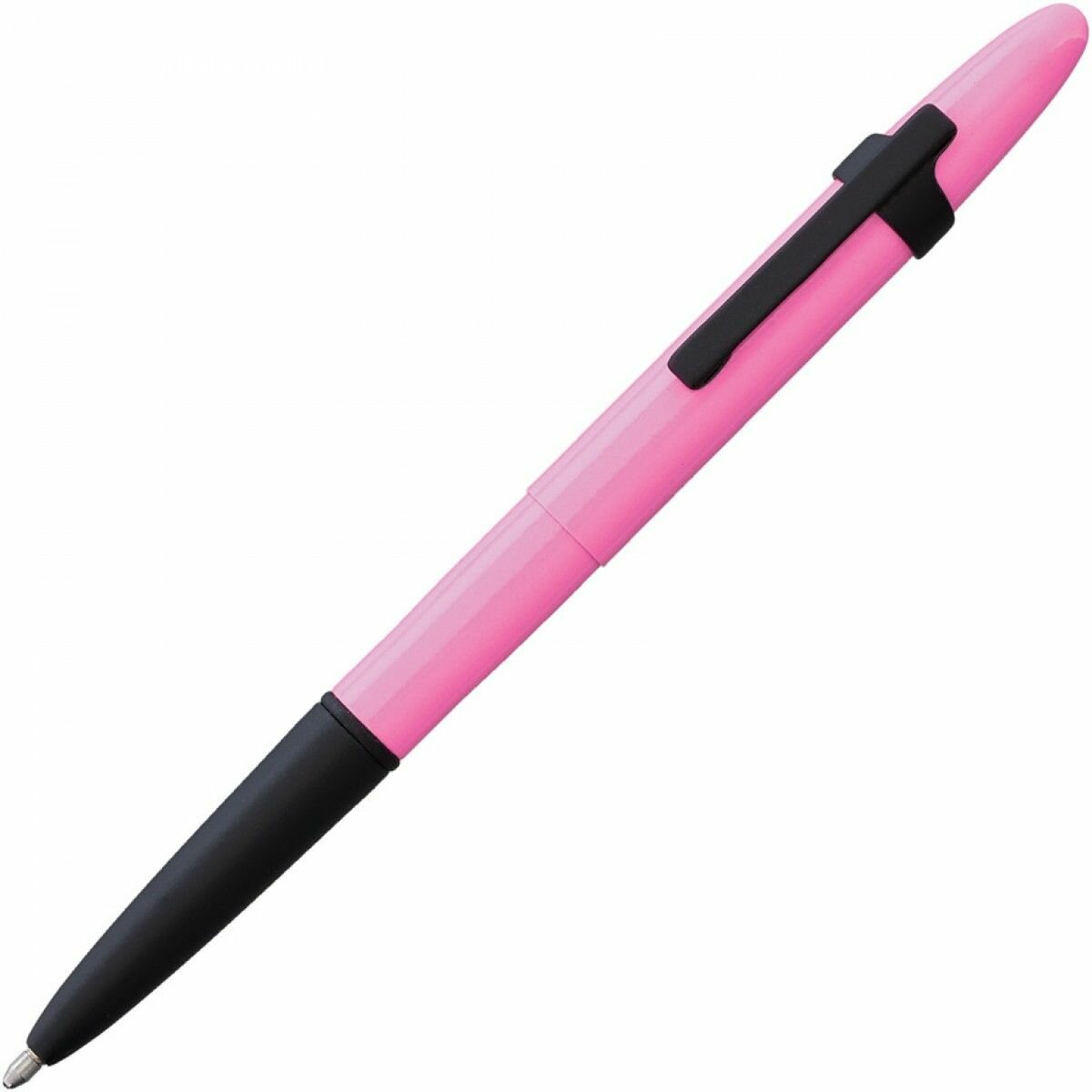 Космическая шариковая ручка с клипсой Fisher Space Pen Bullet (Pink/Black)