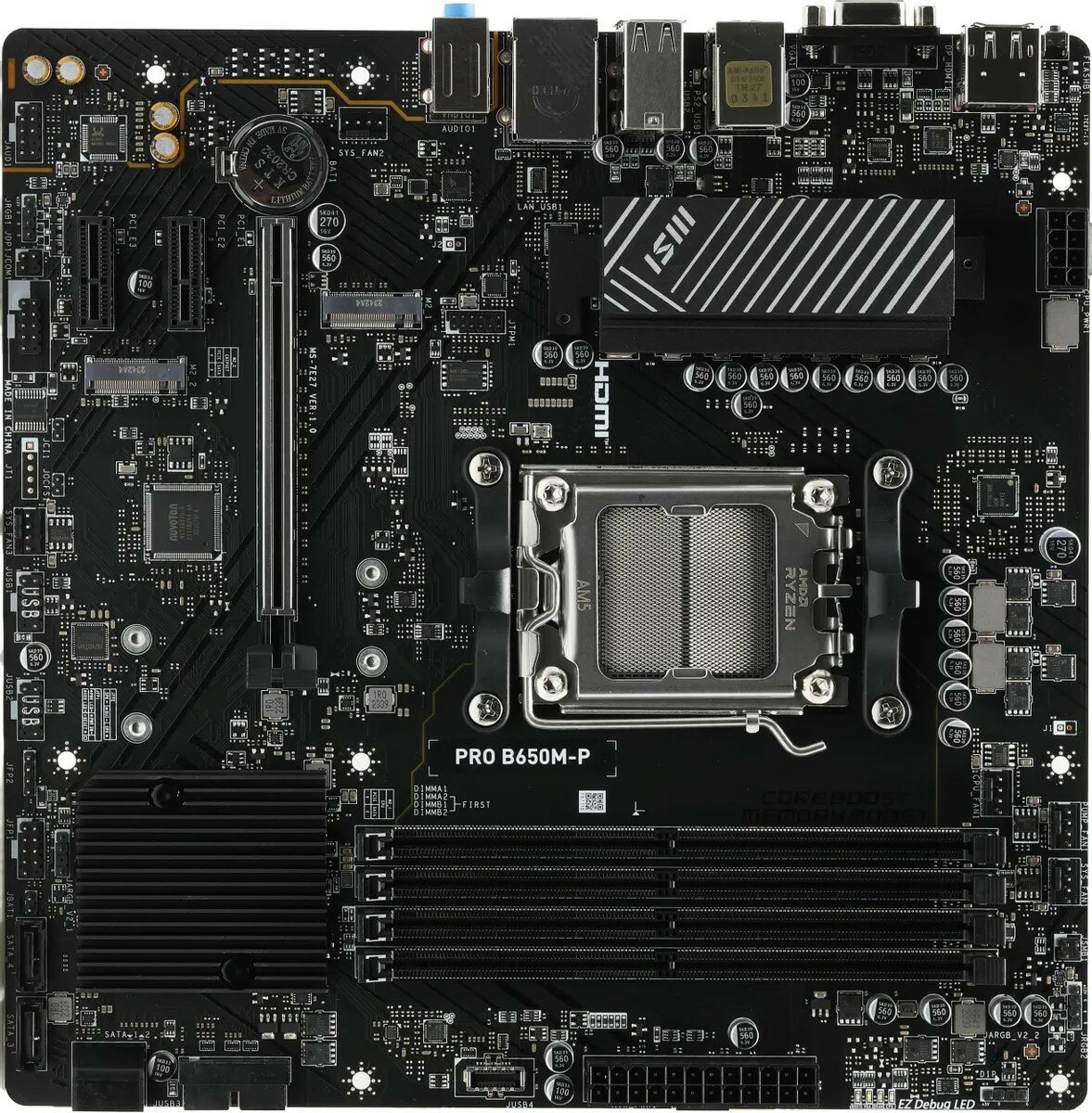 Материнская плата MSI PRO B650M-P