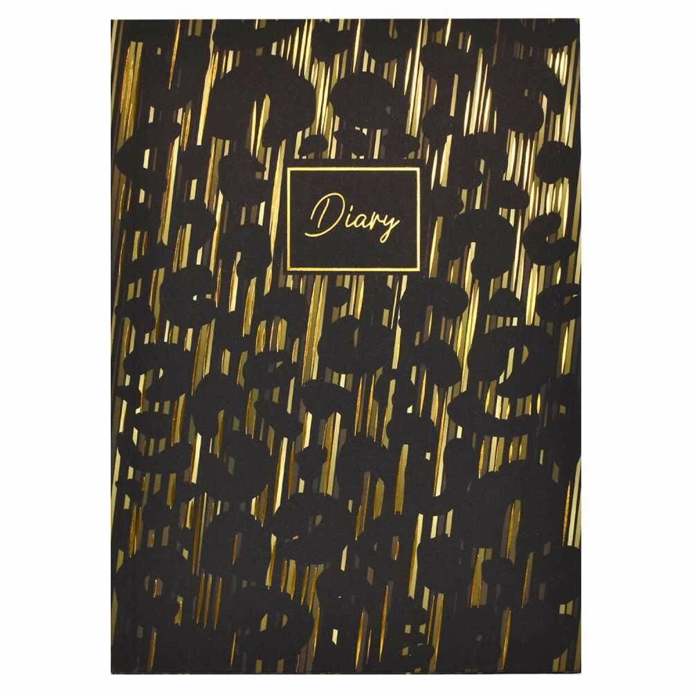 Ежедневник недатированный DIARY арт. 61469 ЛЕО принт / А5, 80 л, интегральный переплёт, "софт-тач" вельвет