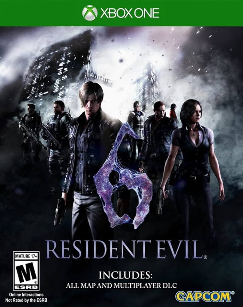 Игра Resident Evil 6, цифровой ключ для Xbox One/Series X|S, русский язык, США